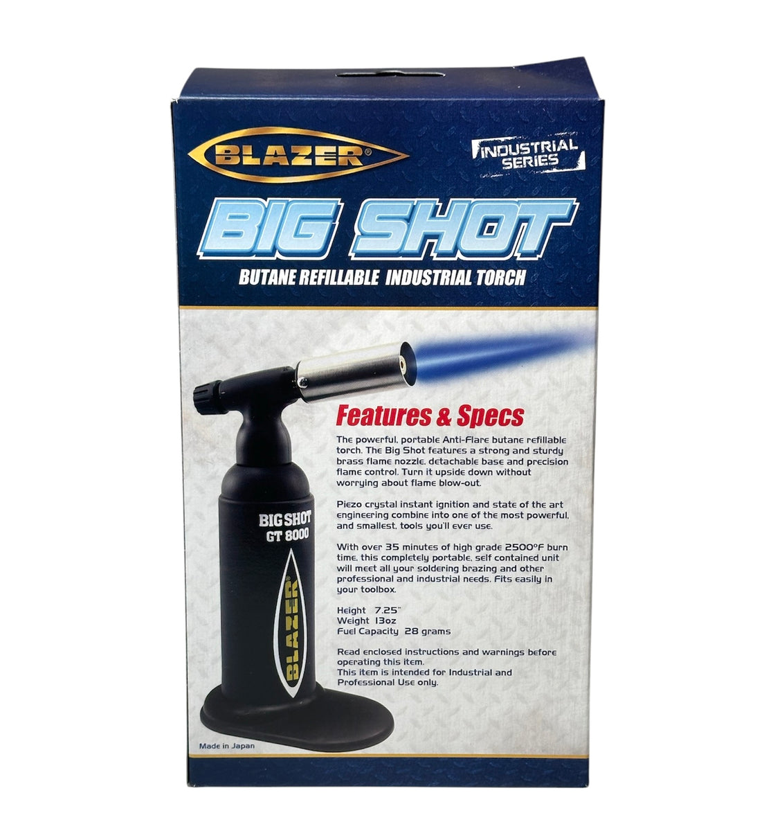 Blazer Big Shot Torch – 4.0 Glass